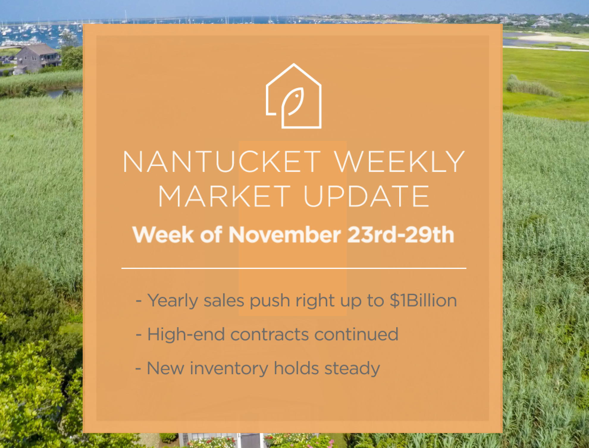 Weekly Nantucket Market Report for November 23rd-29th