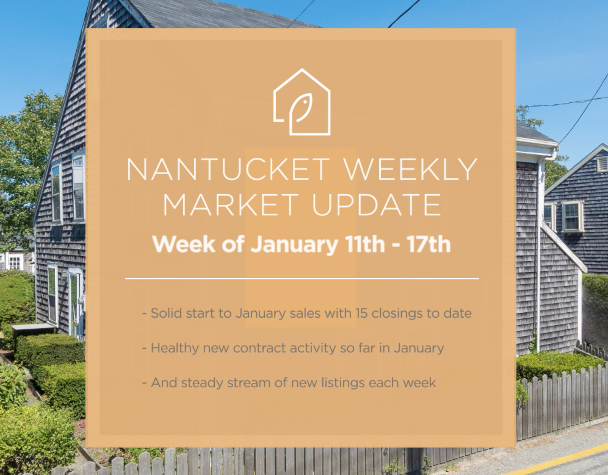 Weekly Nantucket Market Report for January 11th - 17th