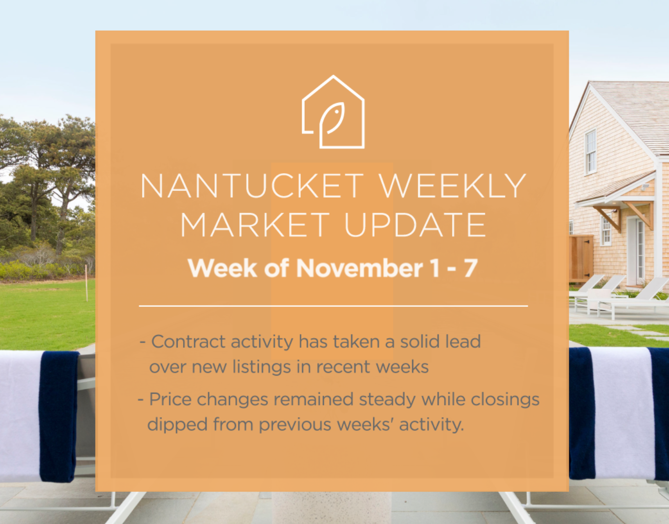 Weekly Nantucket Market Report for November 1-7