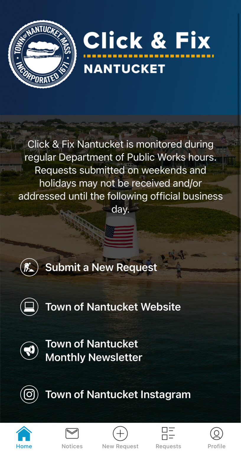 Click & Fix, an App for Nantucket - Fisher Real Estate Nantucket